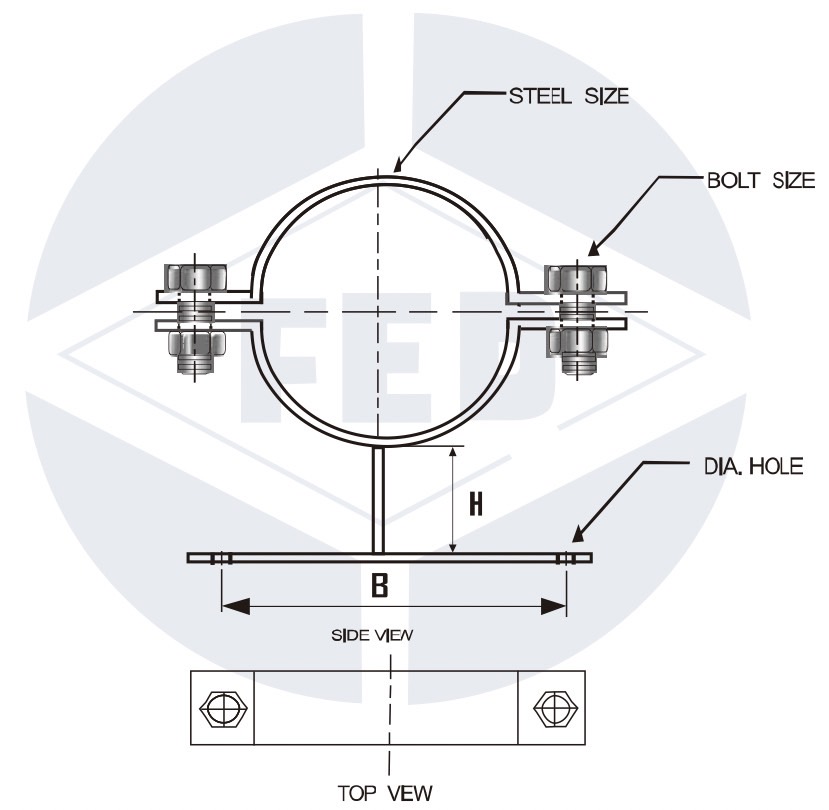 RISER CLAMP (RC-2) – Fed Enterprise Co.,Ltd.
