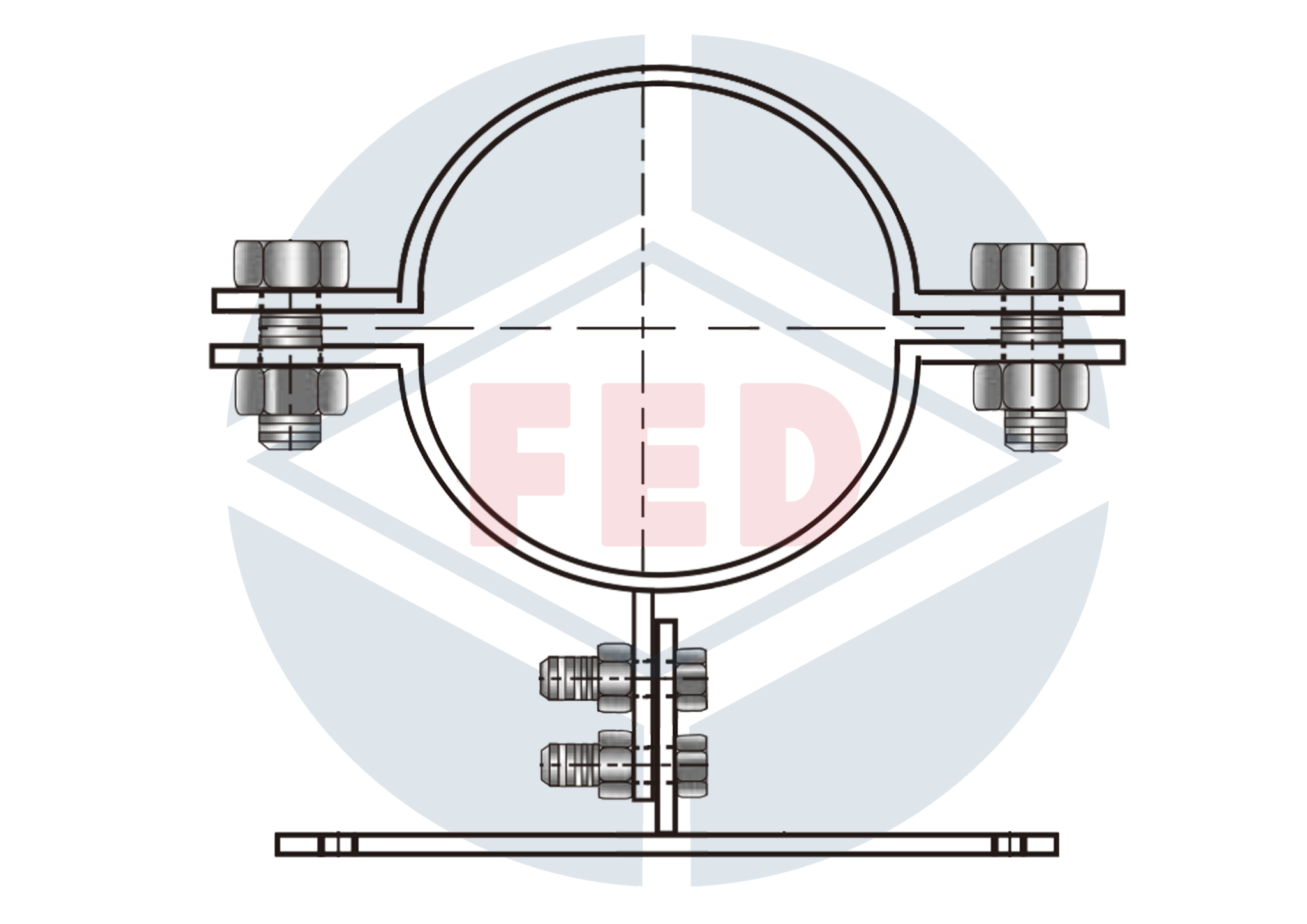 RISER CLAMP (RC-3) – Fed Enterprise Co.,Ltd.