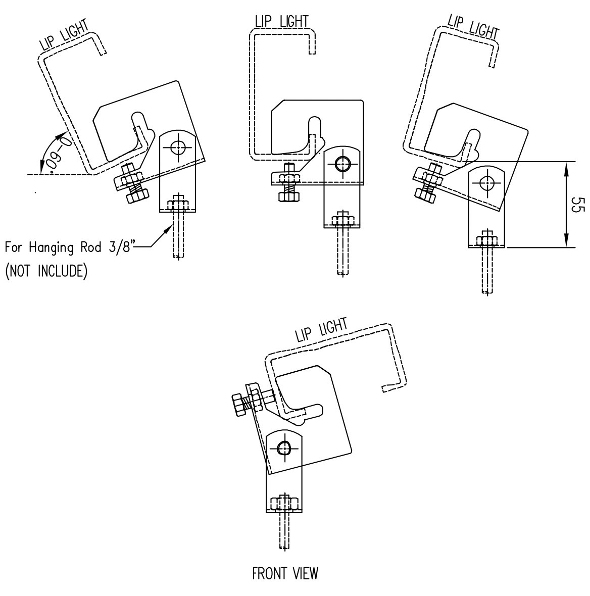 MULTI-FLANGE BEAM CLAMP – Fed Enterprise Co.,Ltd.